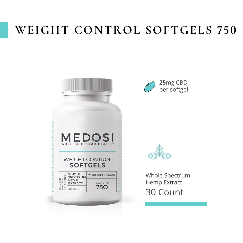Weight Control Softgels | 750mg | Medosi